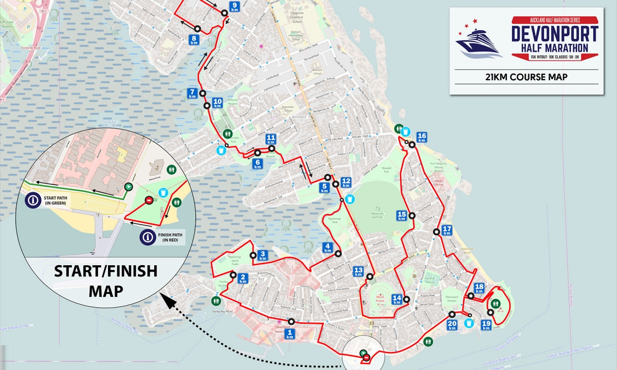 2018 Mizuno Devonport Half Marathon – Beautiful beaches. Heritage ...